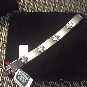 SHR | Accessories | Shr Mens Stainless Steel Bracelet | Poshmark